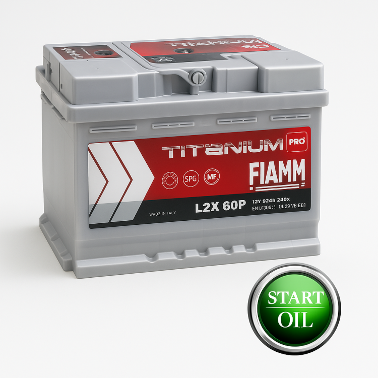 Профессиональный аккумулятор FIAMM Titanium Pro 75Ah 730A R+ (L3B ...